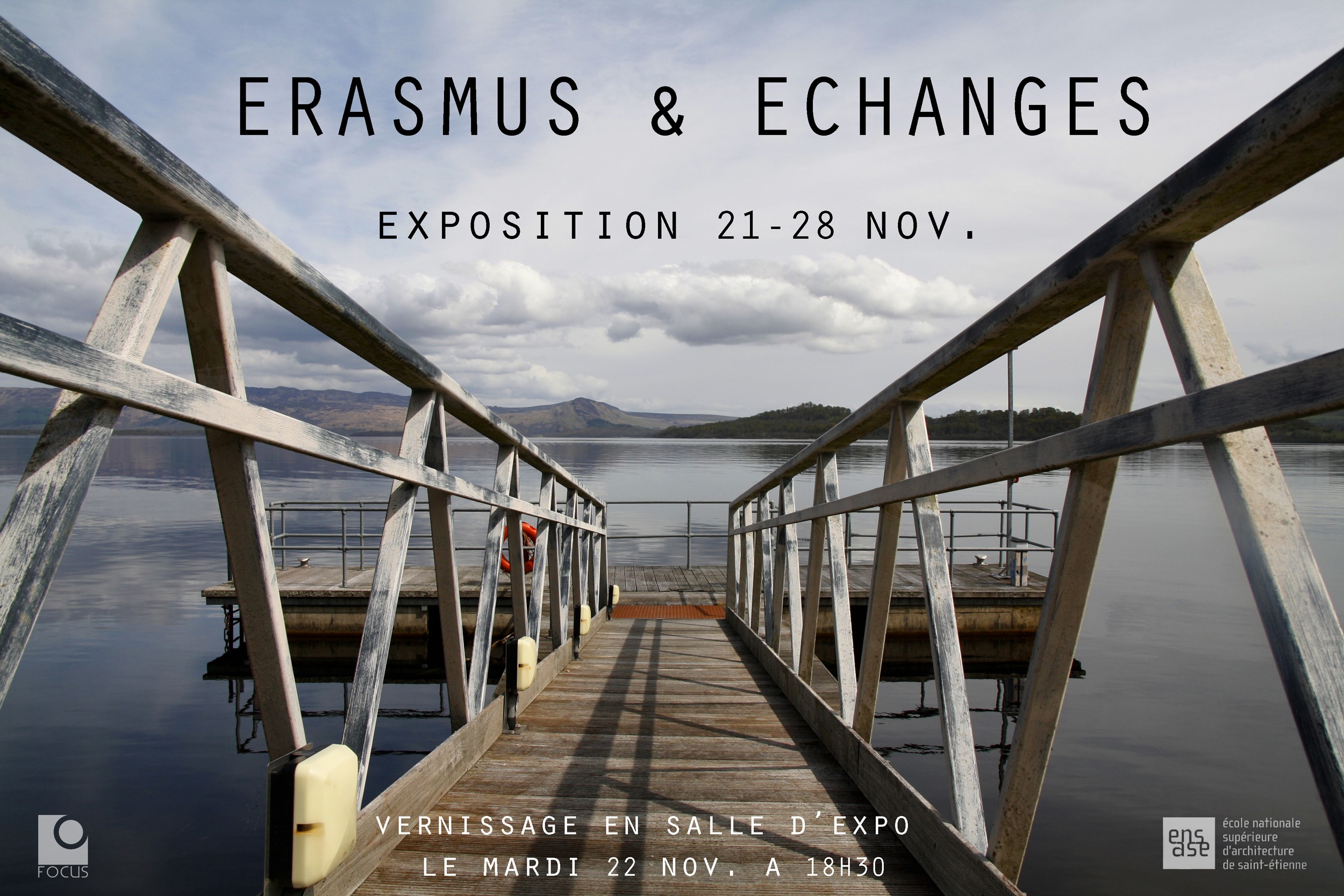 Exposition Focus « Erasmus & échanges » du 21 au 28/11/2016 – ENSASE