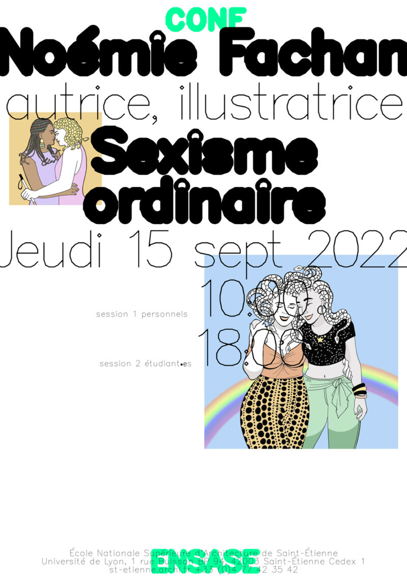 Conférence Noémie Fachan – ENSASE