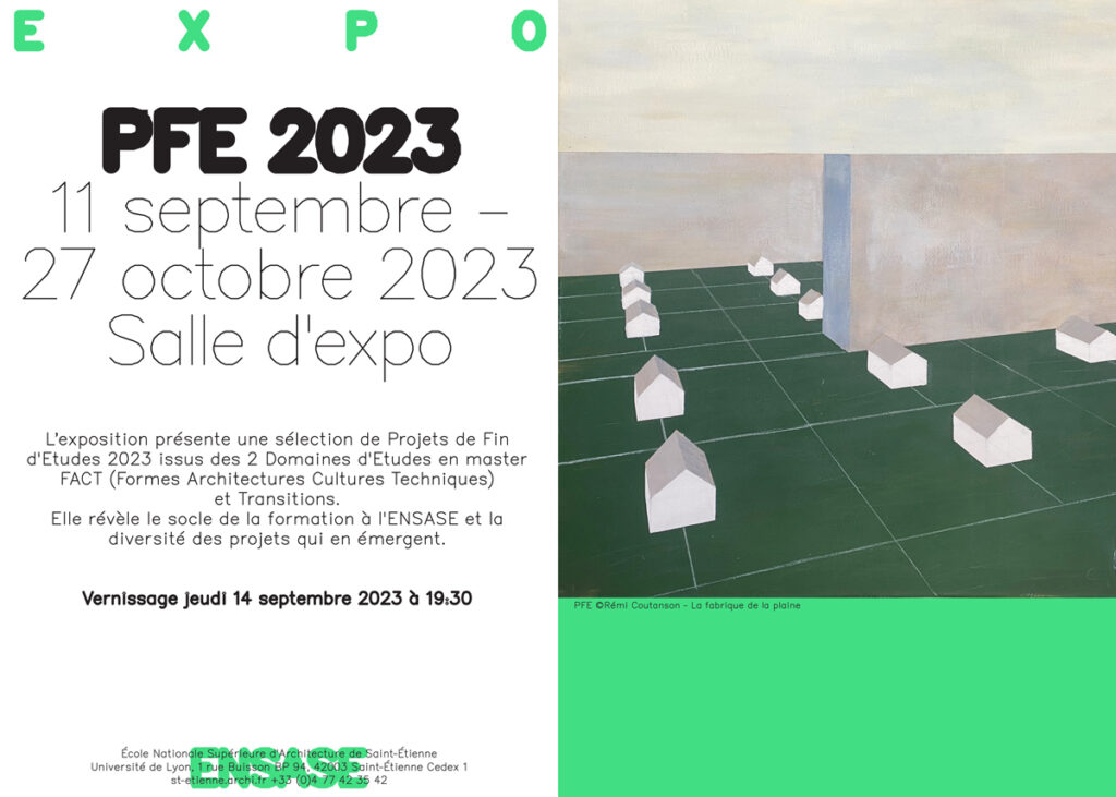 Exposition PFE 2023 – ENSASE